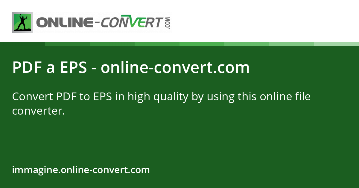 Da PDF a EPS - online-convert.com