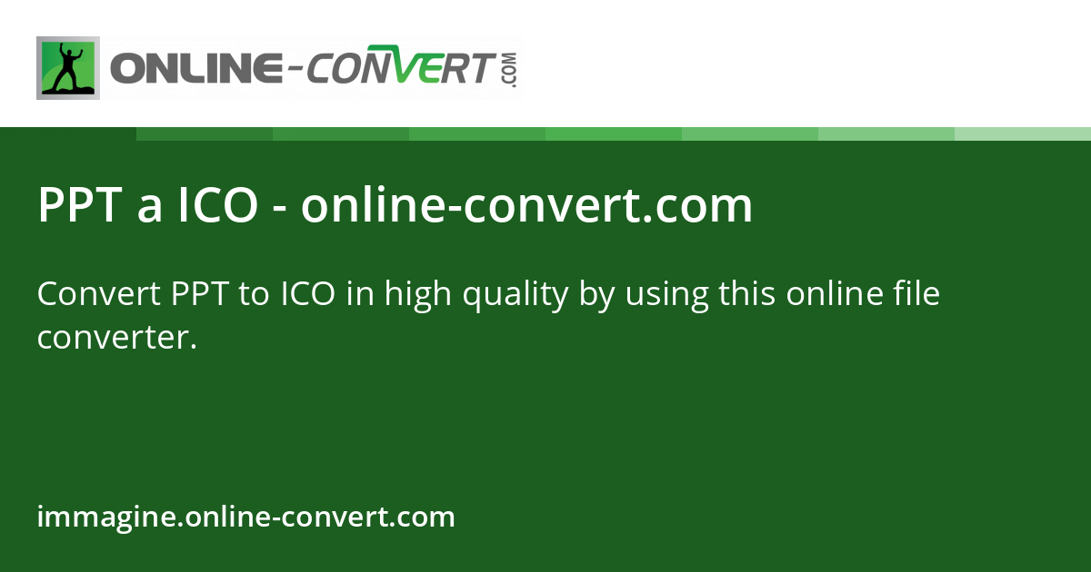 PPT a ICO - online-convert.com
